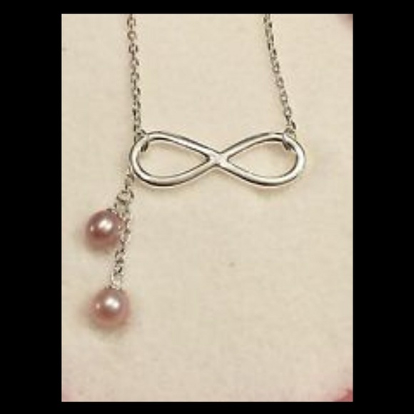 Jewelry | Infinity Double Pearl Necklace | Poshmark
